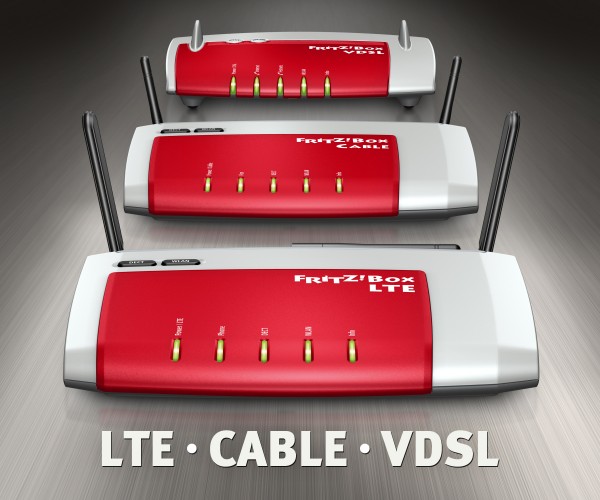 AVM präsentiert neue FRITZ!Box-Modelle für LTE, Kabel und DSL – Neue ...