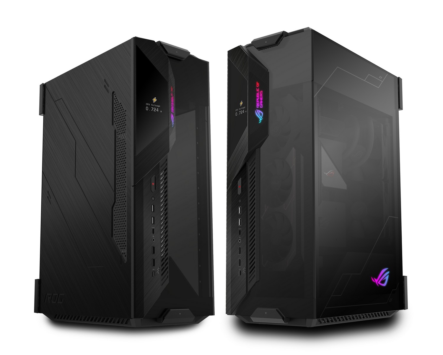 ASUS Republic of Gamers präsentiert das ROG ITX Z11 Gehäuse auf der CES ...