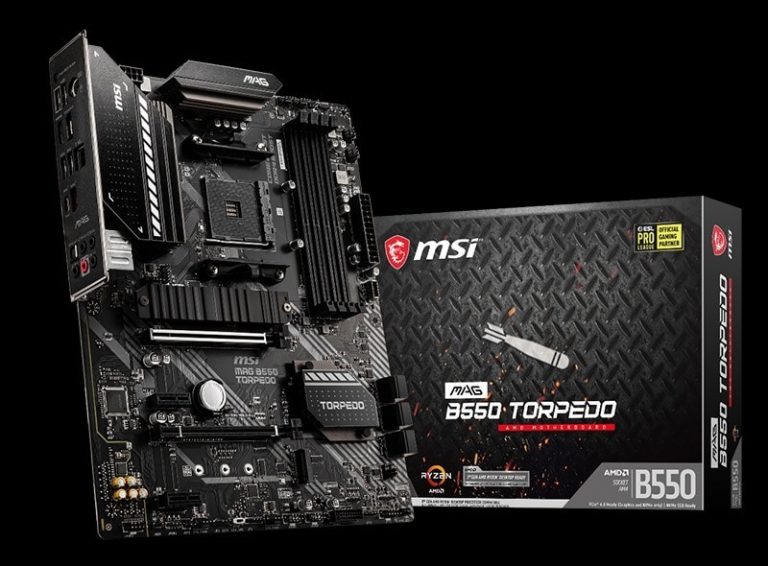 MSI MAG B550 TORPEDO: MSI erweitert seine MAG-Motherboard-Linie für AMD ...