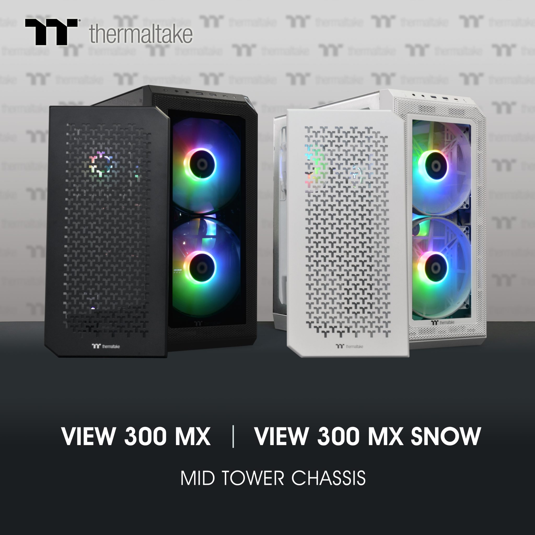 Thermaltake Unveils the new View 300 MX and View 300 MX Snow Mid-Tower ...