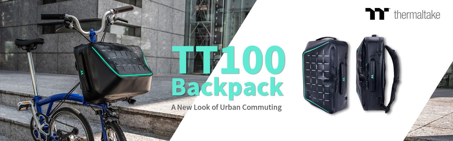 Thermaltake Releases the TT100 Backpack, Redefining Commuting ...