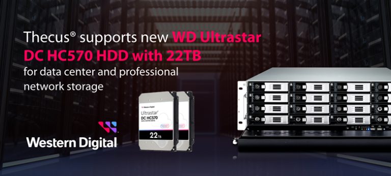 Thecus supports new WD Ultrastar DC HC570 HDD with 22TB for data center ...