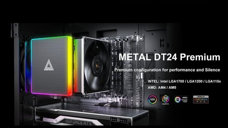 MONTECH Launches High-performance METAL DT24 CPU Coolers and METAL 120 ...