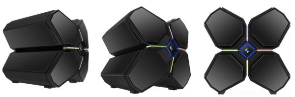 DeepCool bringt das QUADSTELLAR INFINITY Gehäuse auf den Markt – Hartware