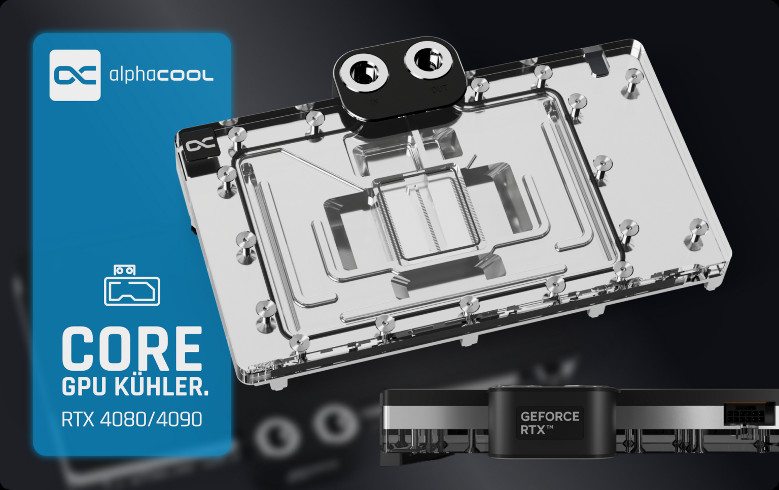 NEW – Core Geforce RTX 5070 GPU Cooler with Backplate – Hartware