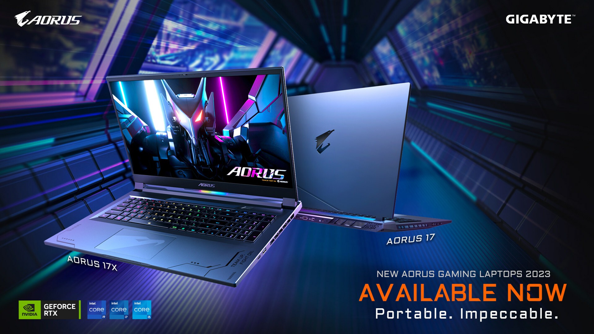 F r Spitzenleistung Konzipiert GIGABYTE AORUS Gaming Laptops 2023 Sind