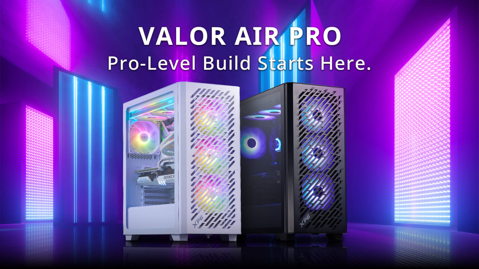XPG Launches New Flagship VALOR AIR PRO Case and MAESTRO PLUS Air Cooler Series – Hartware