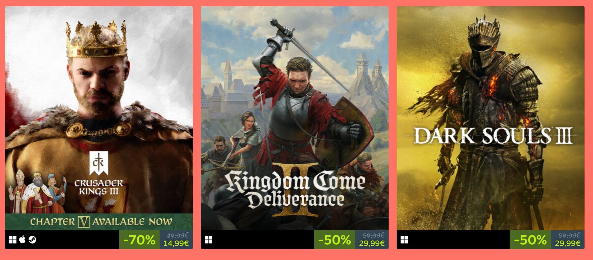 Steam Sale mit frischen Deals: Festival der Mittelalterspiele eröffnet ...